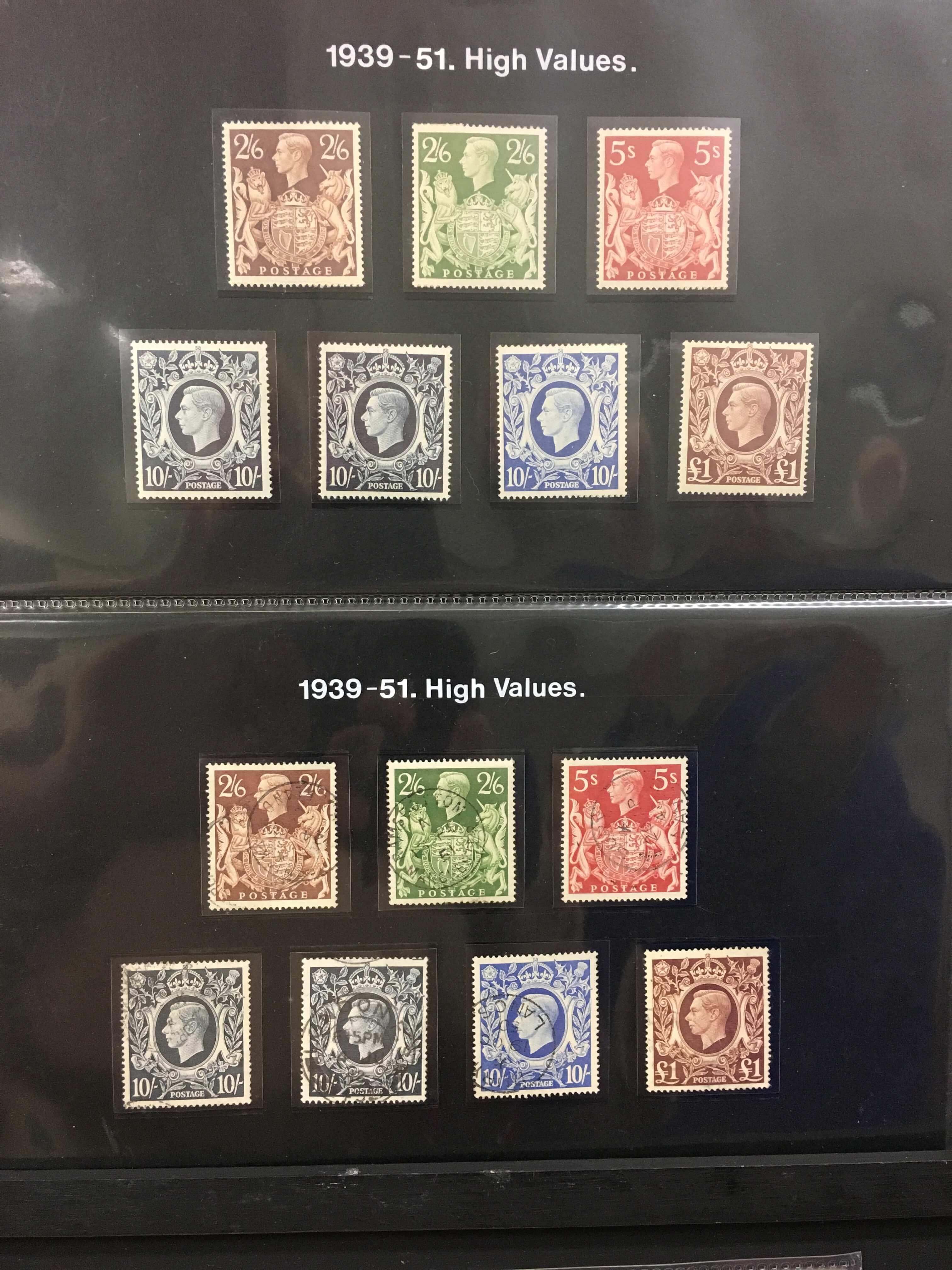 Renowned GB King George VI High Values Arms Issue specialist shares ...