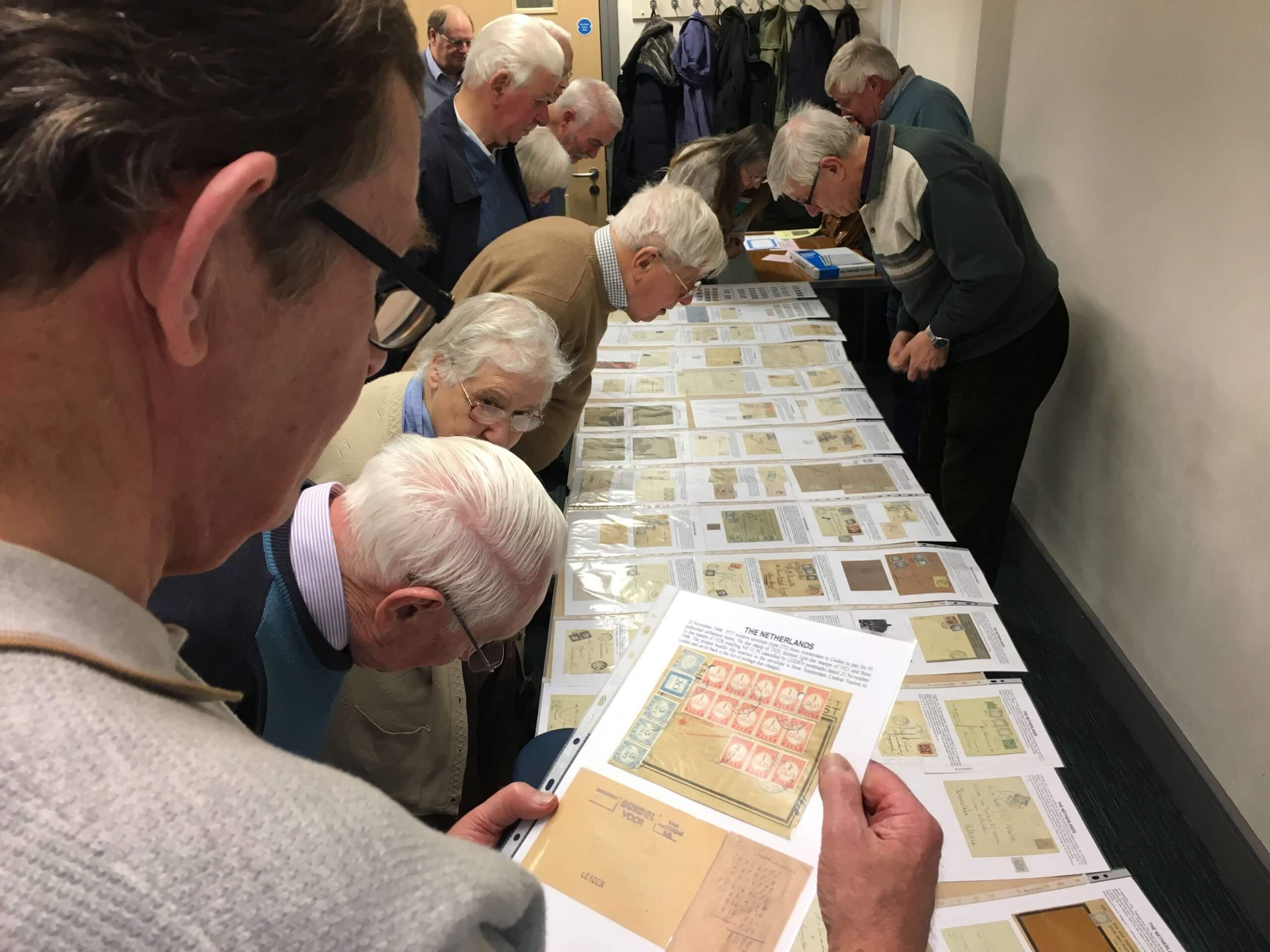 An entertaining visit from Crewe Philatelic Society