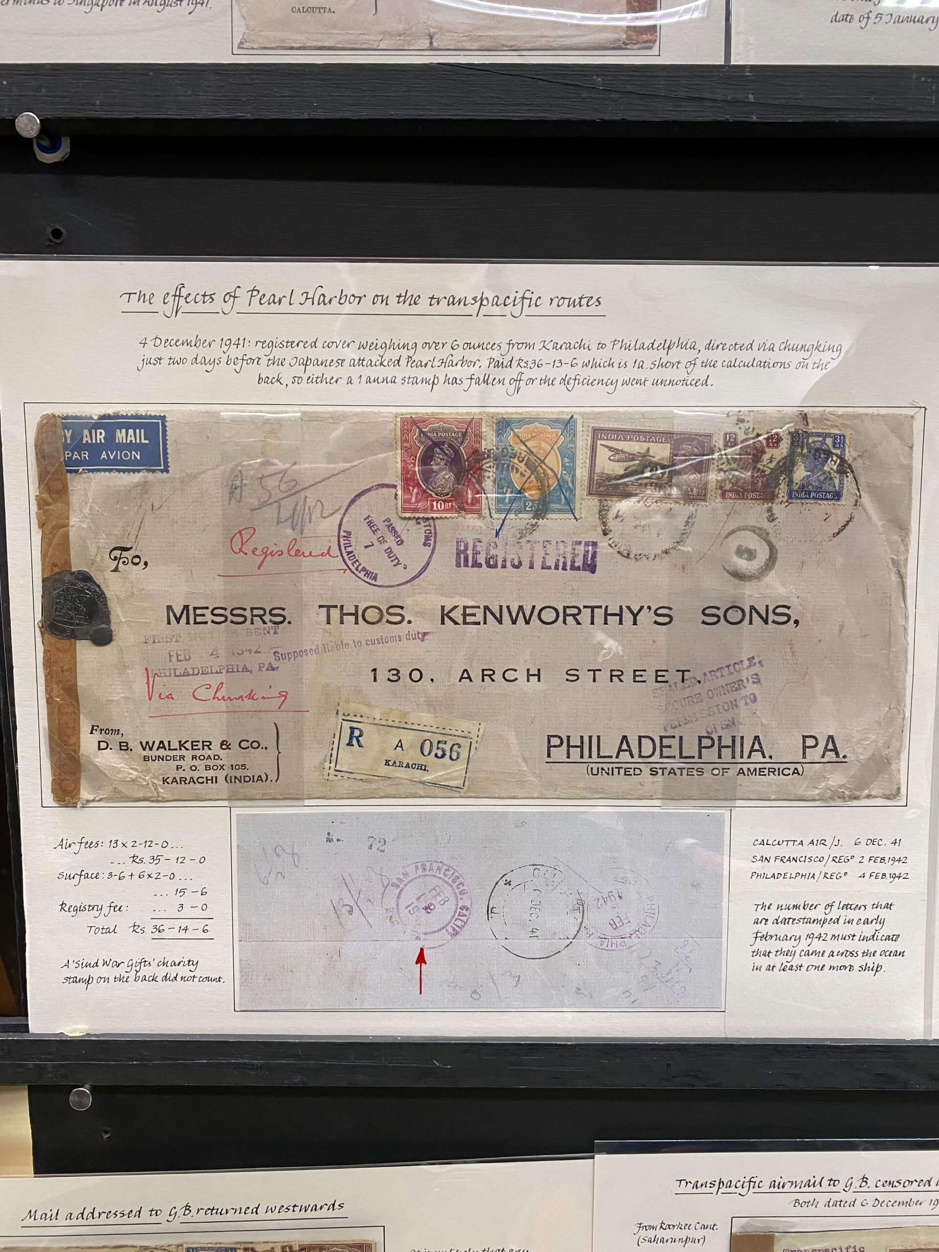 To and From India by Air – A history of Indian Airmail – Northwich ...