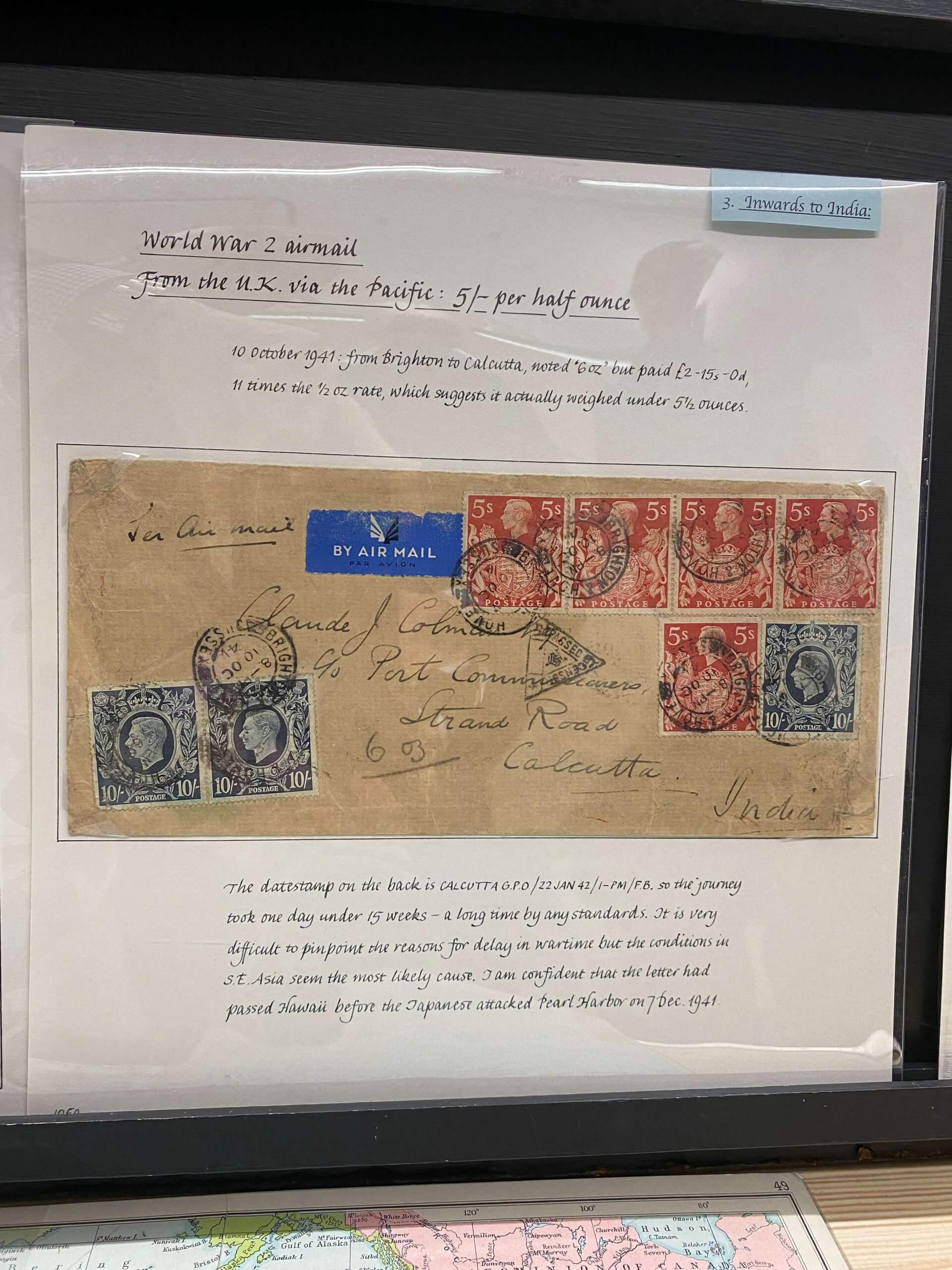 To and From India by Air – A history of Indian Airmail – Northwich ...