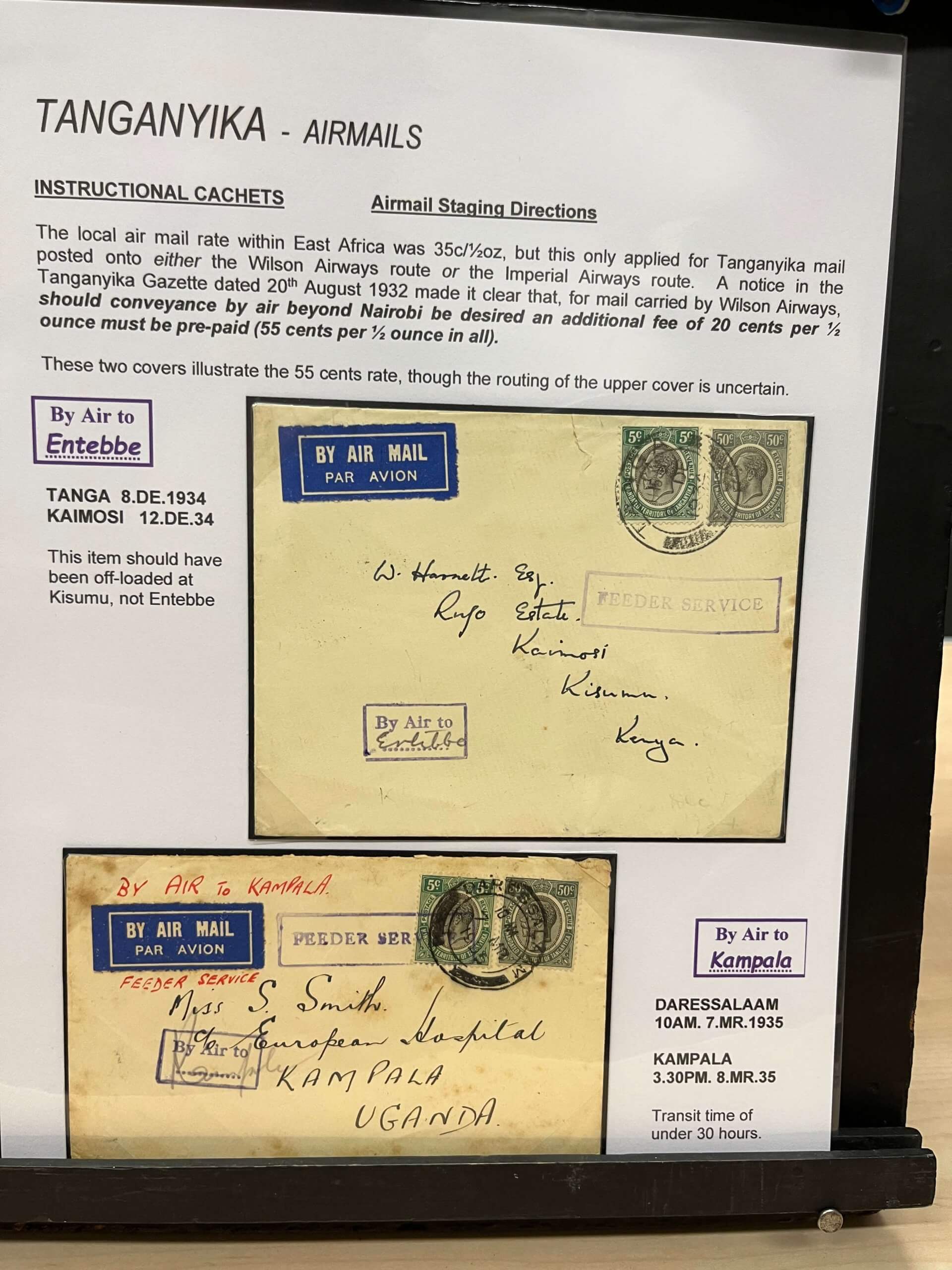 An evening of Tanganyika Postal History – Northwich Philatelic Society ...